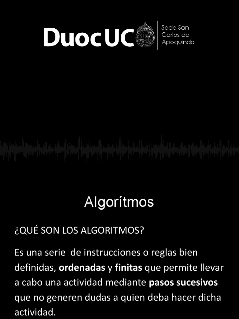 Algorítmos | PDF | Algoritmos | Lenguaje de programación