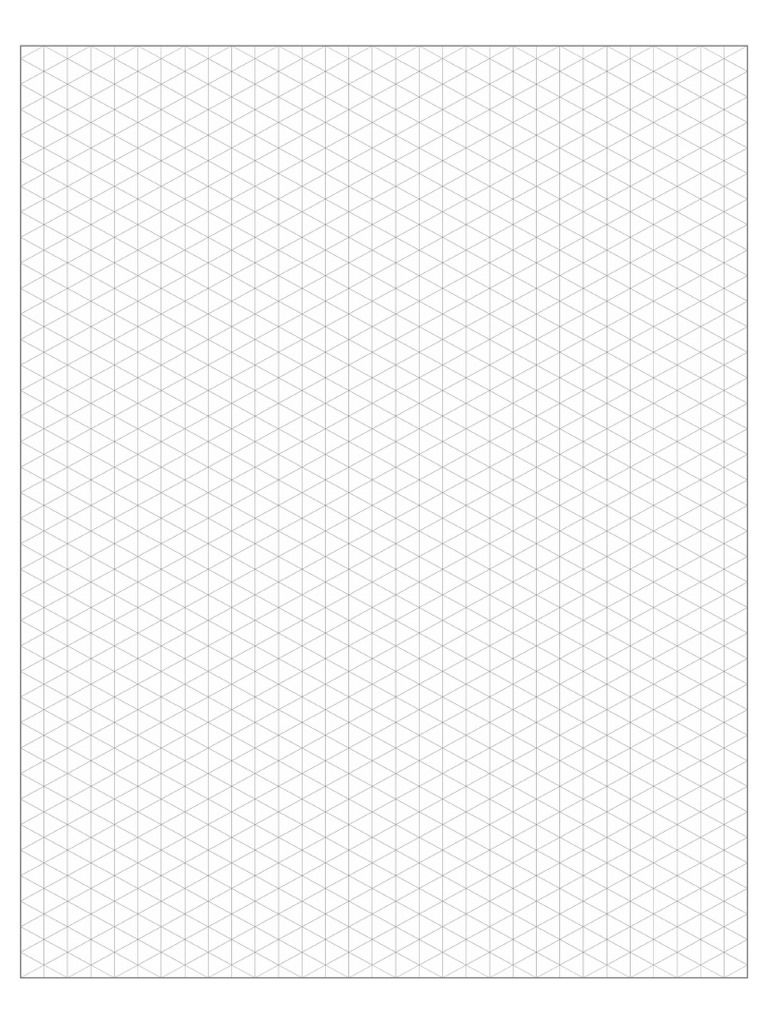 A4 Plantilla Isometrica | PDF