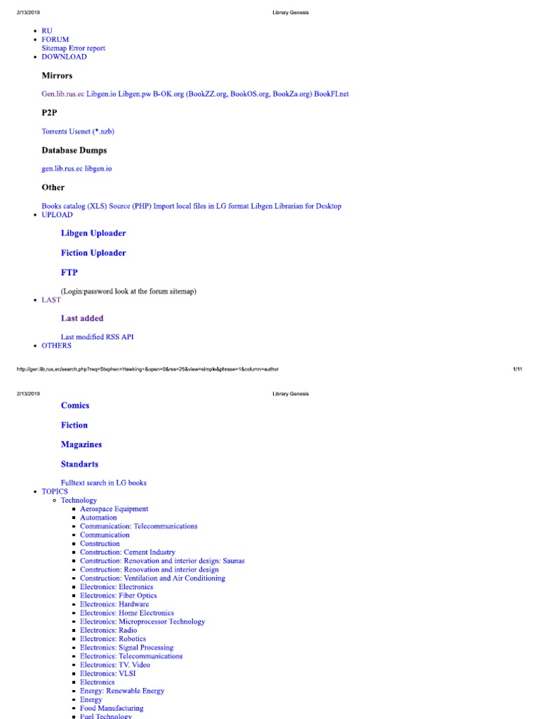 Stephen Hawking Books | PDF