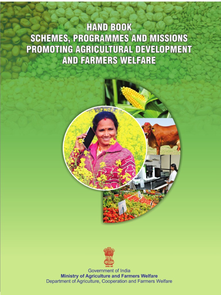 Agricultural Schemes and Missions Handbook | PDF | Agriculture | Fertilizer