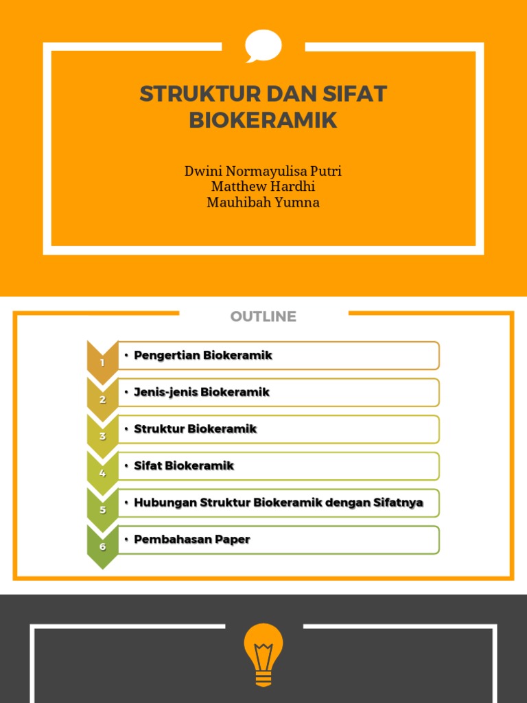 Struktur dan Sifat Biokeramik | PDF