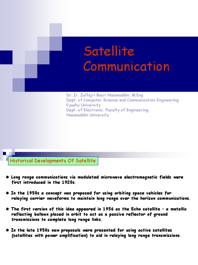 Satellite Communication | PDF | Communications Satellite | Decibel
