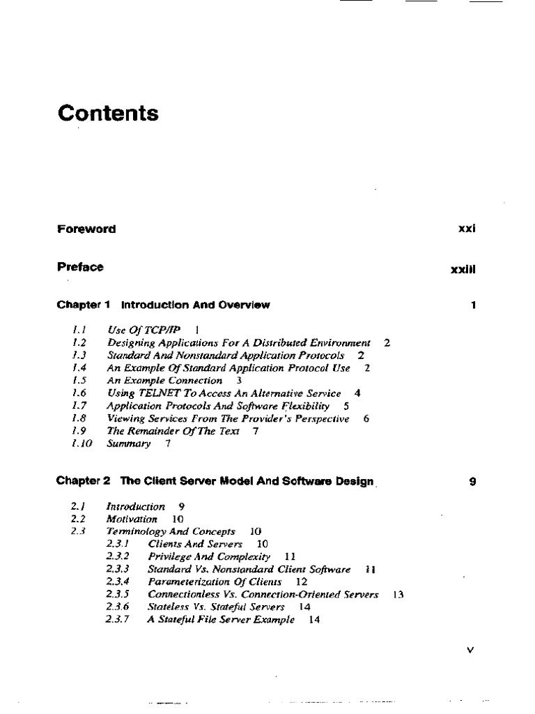 Douglas E Comer David L Stevens Internetworking With Tcp Ip Vol Iii Client Server