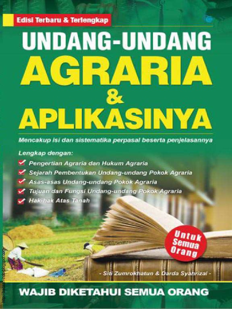 MENGURAI SEJARAH DAN KONSEP HUKUM AGRARIA DI INDONESIA | PDF