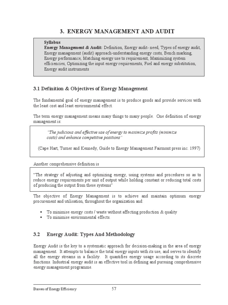 Energy Audit Steps | PDF | Energy Management | Audit