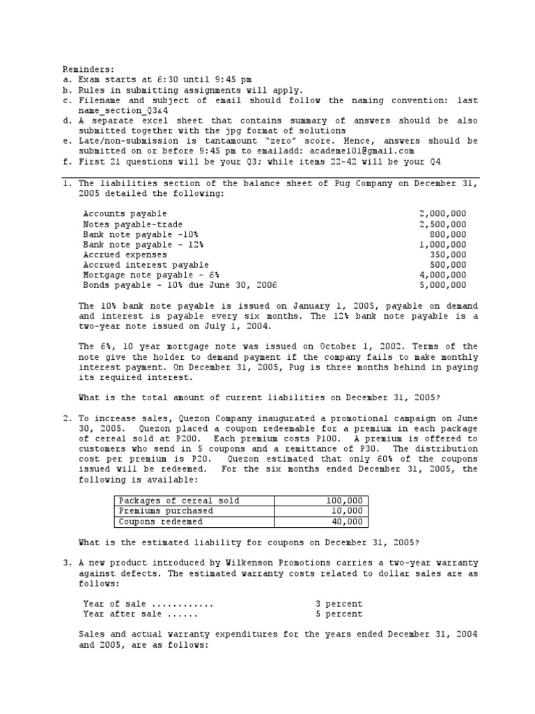 Formula | PDF | Lease | Bonds (Finance)