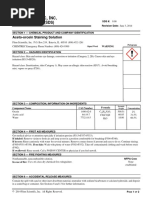 SDS-Lactic Acid - PURAC (English) | PDF | Firefighting | Dangerous Goods