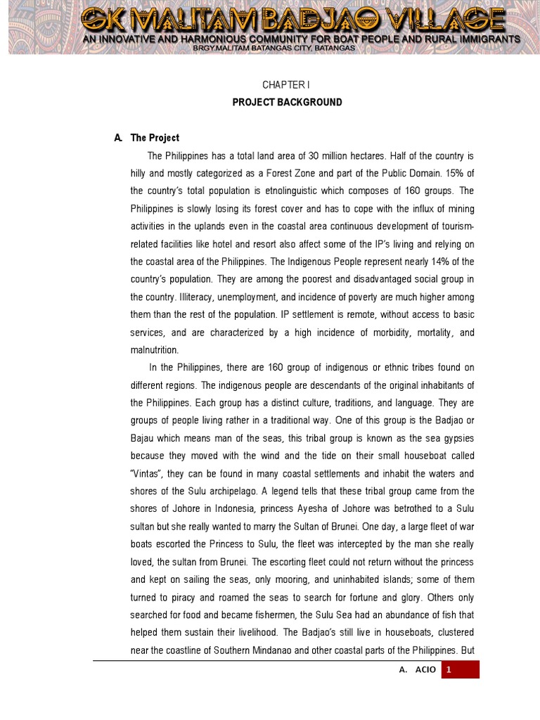 CHAPTER I Project Background | Nature