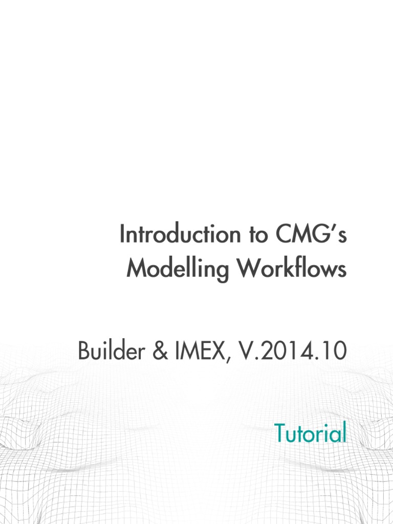 Creating and History Matching a Black Oil Reservoir Model Using CMG Builder and Analyzing ...