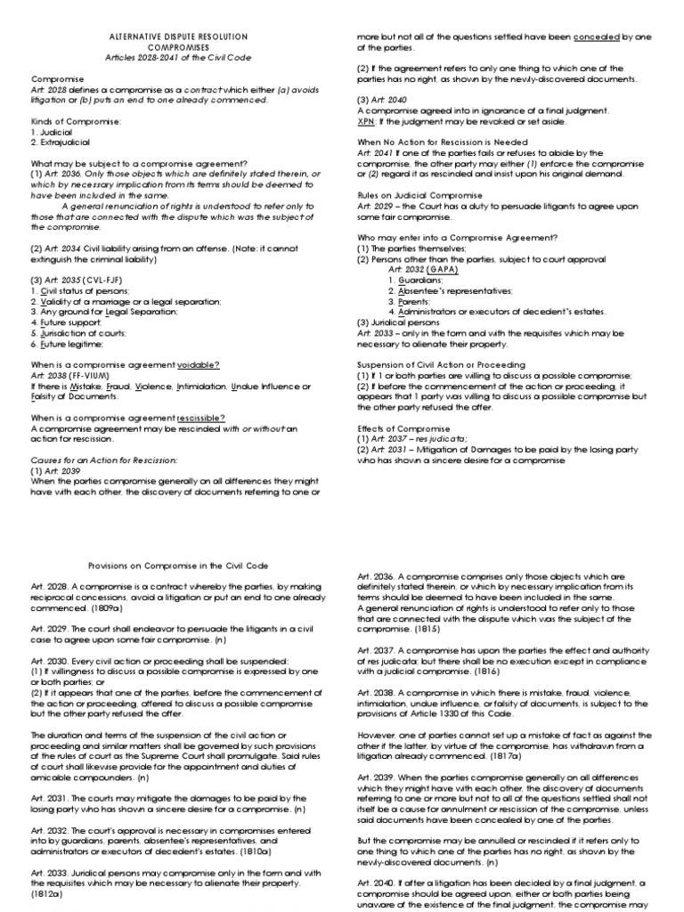 Causes For An Action For Rescission | Download Free PDF | Alternative ...