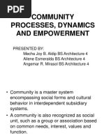 Theories of Community Development | PDF | Community | Social Capital