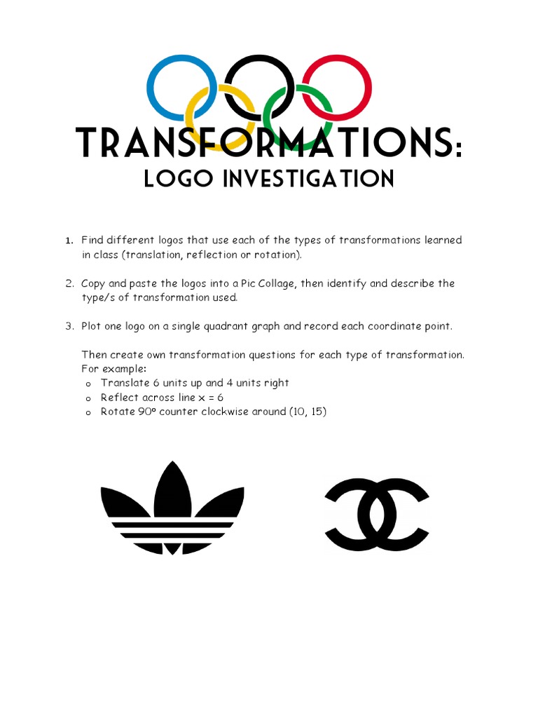 Logo Transformations | PDF | Art | Computers