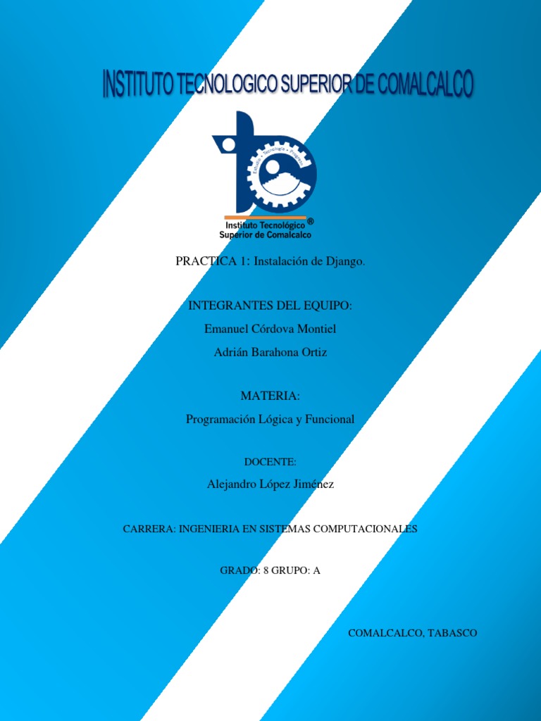 Practica01-Instalacion de Django PDF | PDF | Marco de software ... Practica01-Instalacion de Django PDF | PDF | Marco de software ...