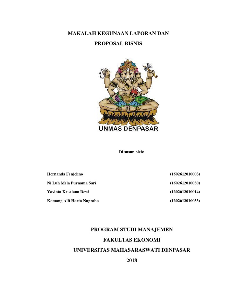 Laporan dan Proposal Bisnis Efektif | PDF | Bisnis