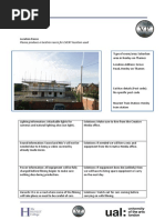 Location Recce (Template) | PDF