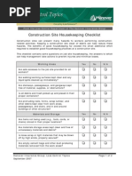FR-01-EHS-041 Staffhouse Barracks Inspection Checklist | PDF | Toilet ...