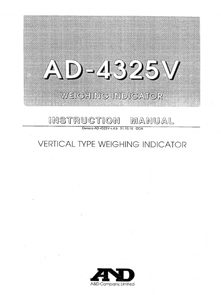 Ad4325v PDF | PDF