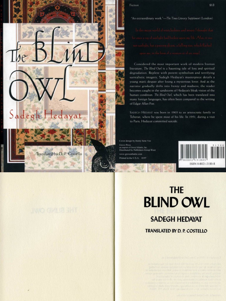 Hedayat, The Blind Owl | PDF