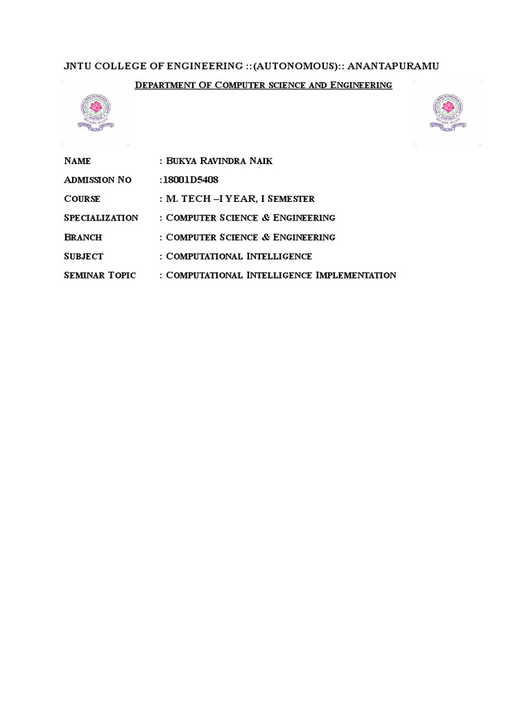 Computational Intelligence | PDF | Genetic Algorithm | Data Mining