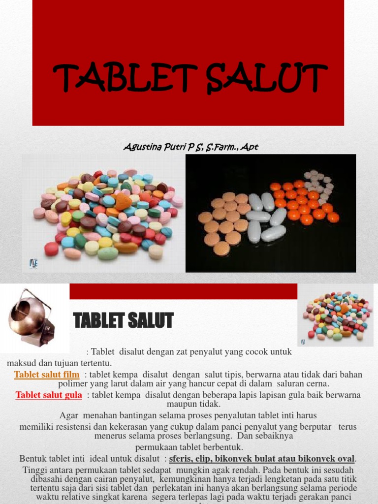 Tablet Khusus & Salut | PDF | Memasak, Makanan, & Anggur | Kesehatan ...