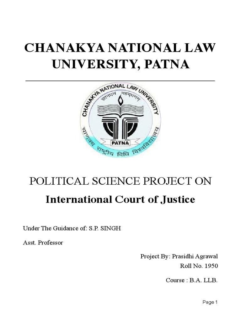 Icj - Critical Study | PDF | Advisory Opinion | International Law