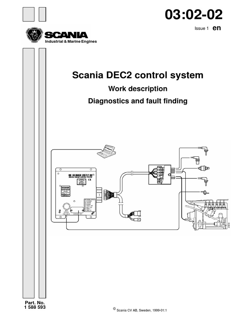 Scania DEC2 Control System: Industrial & Marine Engines | PDF ...