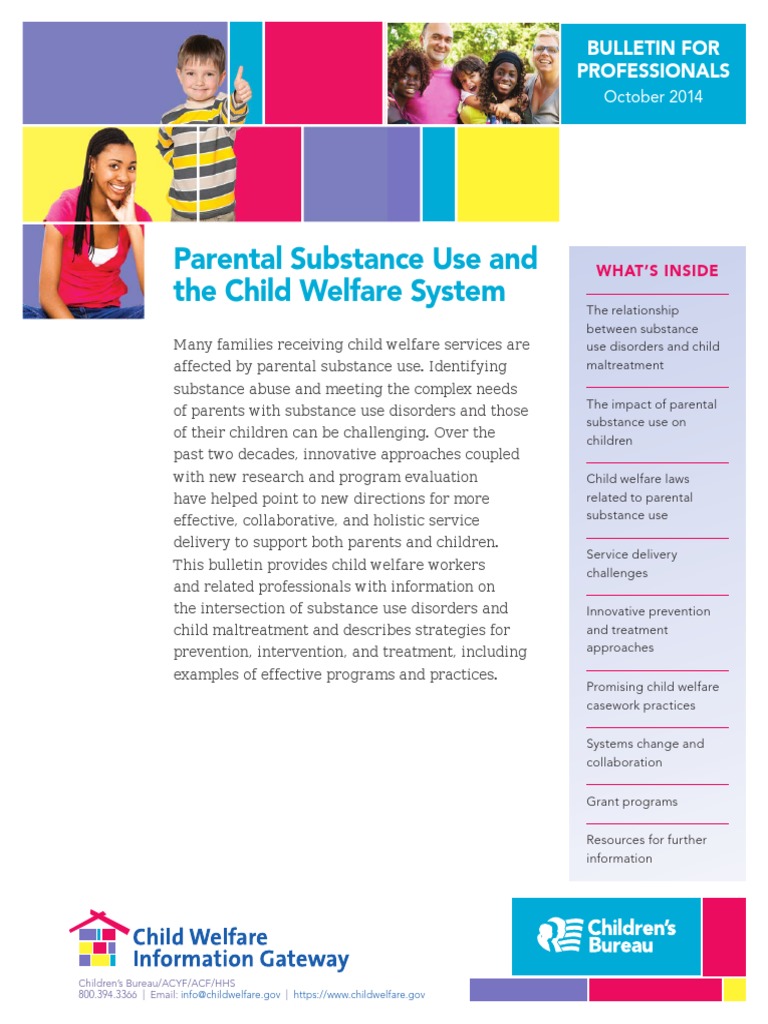 Child Welfare Information Gateway (2014) - Parent Substance Use ...