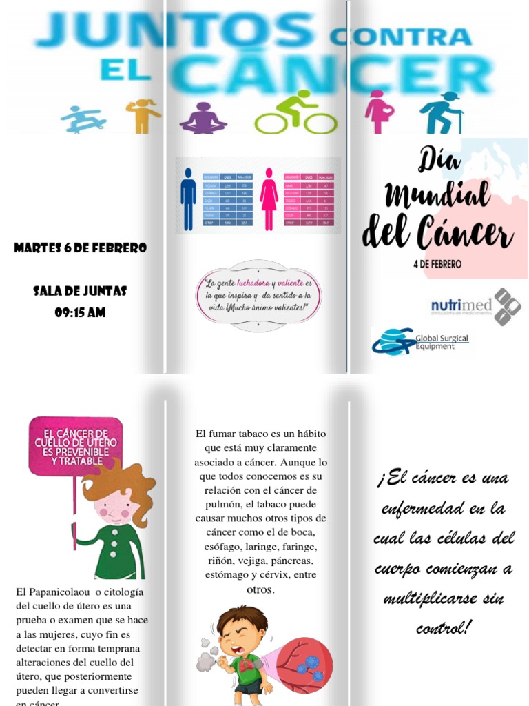 Triptico Cancer Dilia | PDF