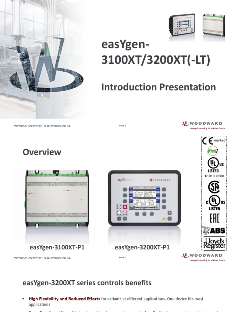 Introduction Easygen 3400xt | PDF | Programmable Logic Controller ...