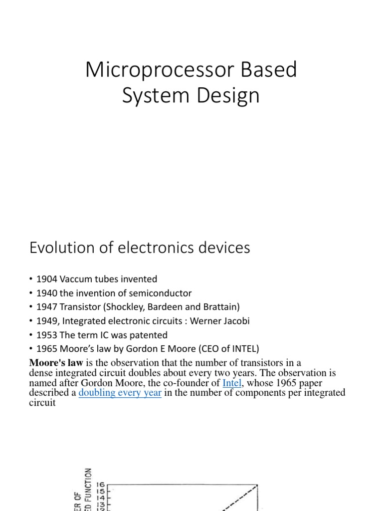 Microprocessor Based System Design | PDF | Central Processing Unit | Input/Output