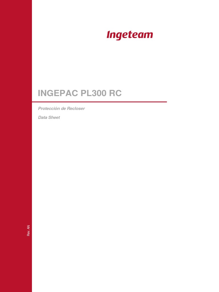 Dse Ingepac Pl300rc Esp | PDF | Impedancia eléctrica | Transformador
