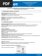 FISPQ-Scott Spray 400ml | PDF | Primeiros socorros | Queimadura