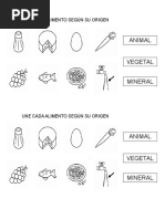 Identifica y Colorea Los Alimentos Energéticos | PDF