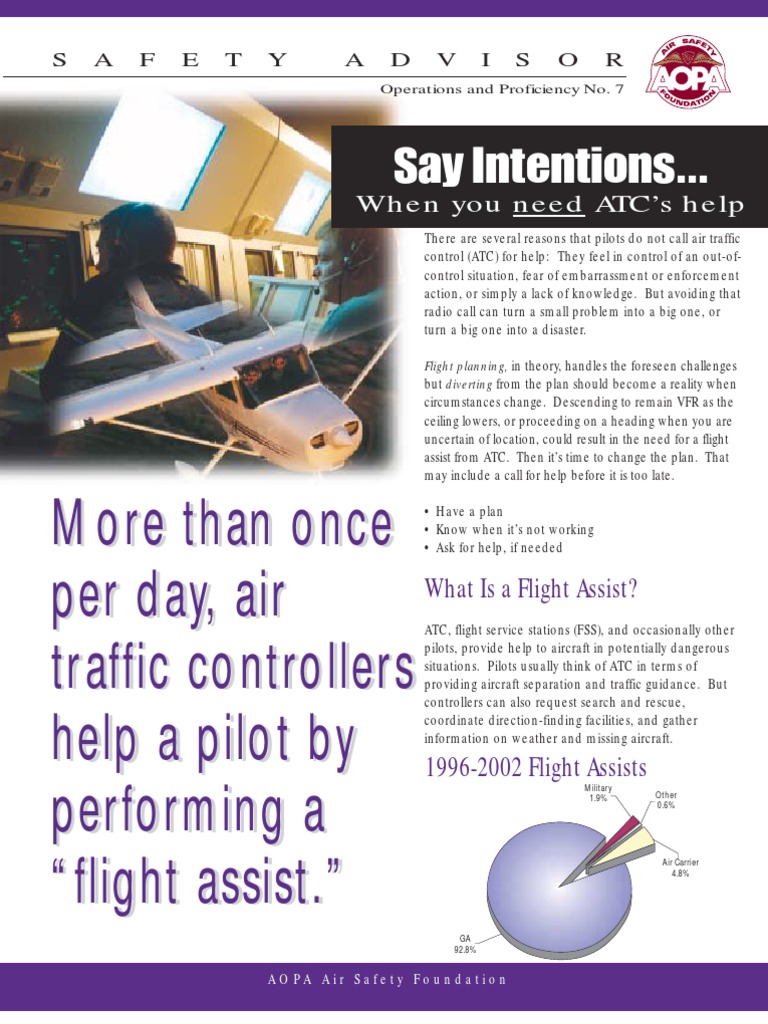 Communicating with ATC for Safety | PDF