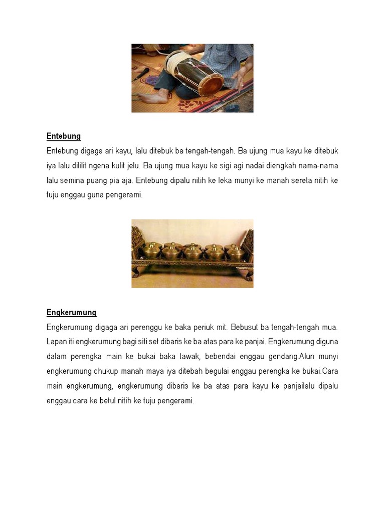 Guna Tabuh Iban | PDF