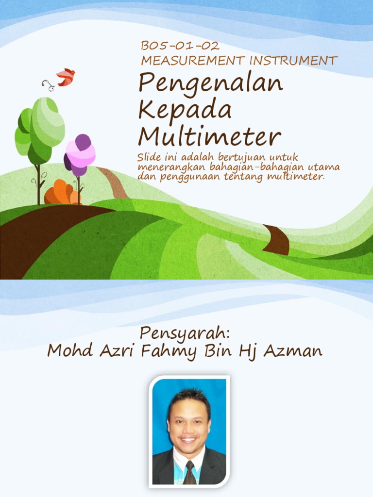 Pengenalan Kepada Multimeter | PDF