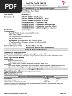 EC Safety Data Sheet: PRESEPT™ Disinfectant Tablets & Granules (Product ...