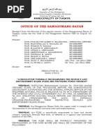 Draft Resolution No. 164-2020 - Adopting The PPAs For LCPC, Senior ...