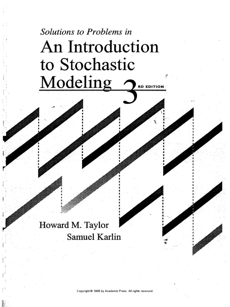 Solutions Manual Stochastic Modeling Pdf All Rights Reserved