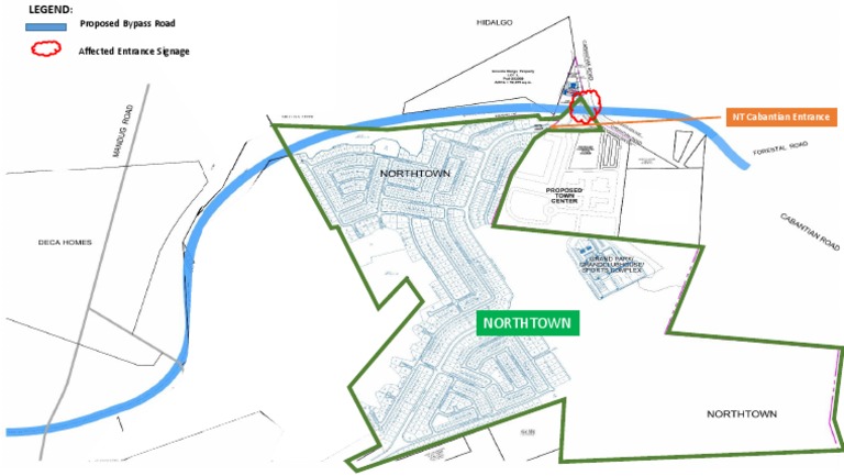 Northtown Bypass Road Map | PDF