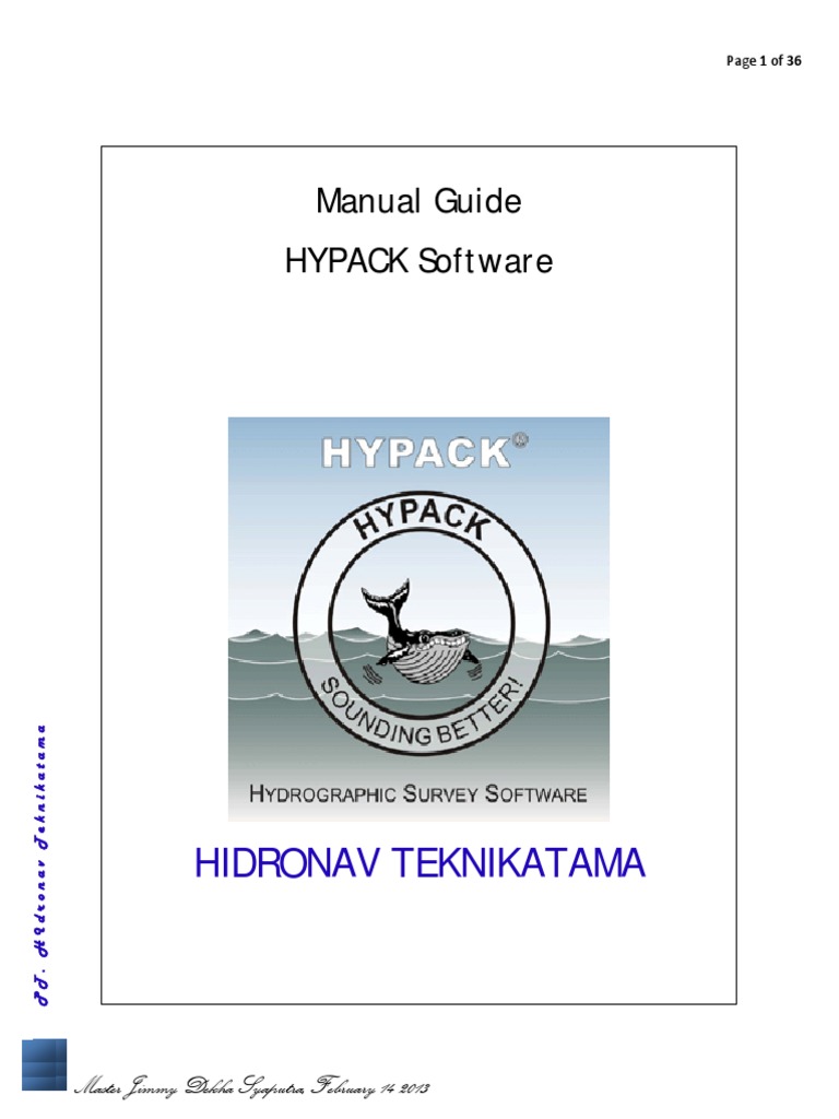 Manual Guide Hypack (SBES & MBES) | PDF