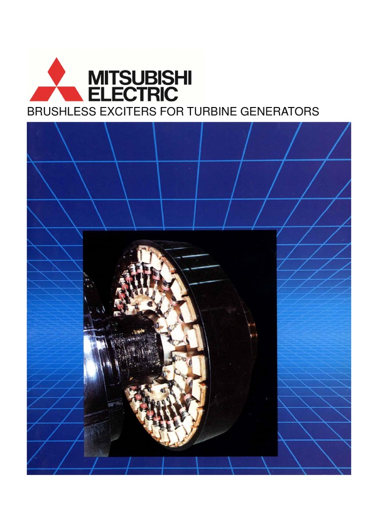 Brushless Exciters For Turbine Generators | PDF | Electric Generator | Rectifier