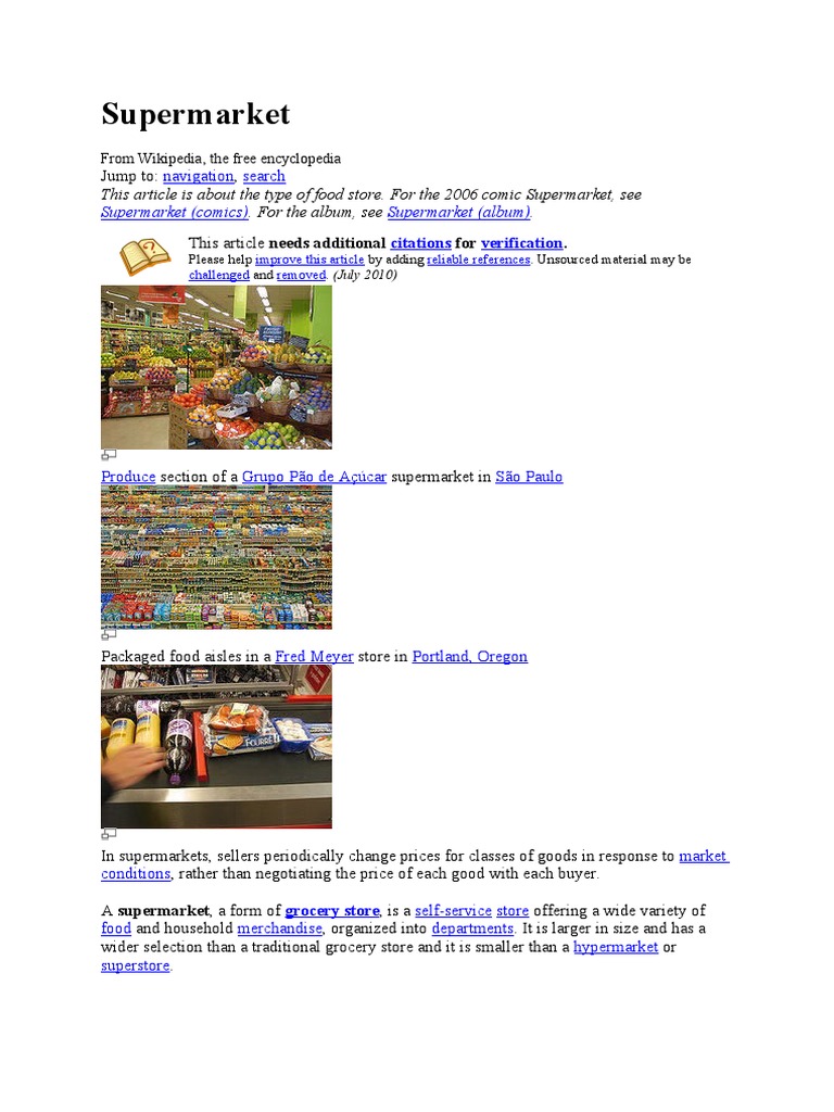 Supermarket: Navigation Search | PDF | Supermarket | Grocery Store