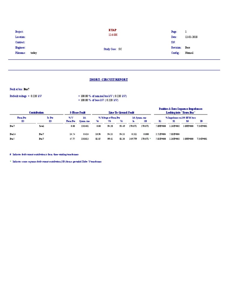 Untitled - Short-Circuit Report | PDF | Electrical Components | Electronics