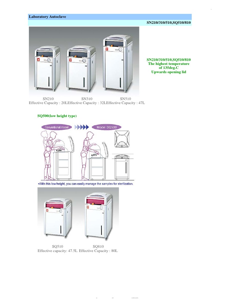 sn210-sq810 Autoclave | PDF | Sterilization (Microbiology) | Valve