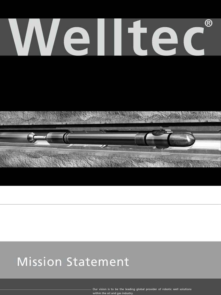 Welltec Profile Brochure | PDF | Oil Well | Pipe (Fluid Conveyance)