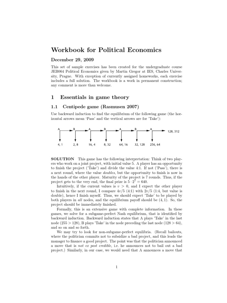 Workbook | PDF | Mathematical And Quantitative Methods (Economics ...