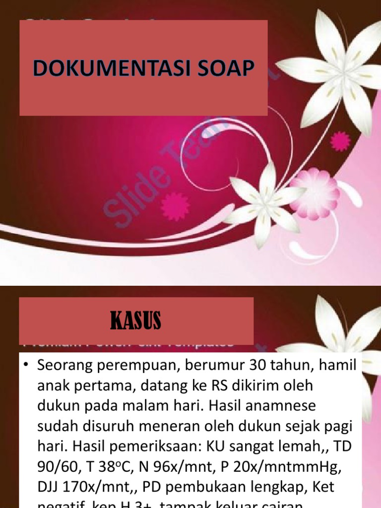 Dokumentasi SOAP Persalinan Gawat Janin | PDF