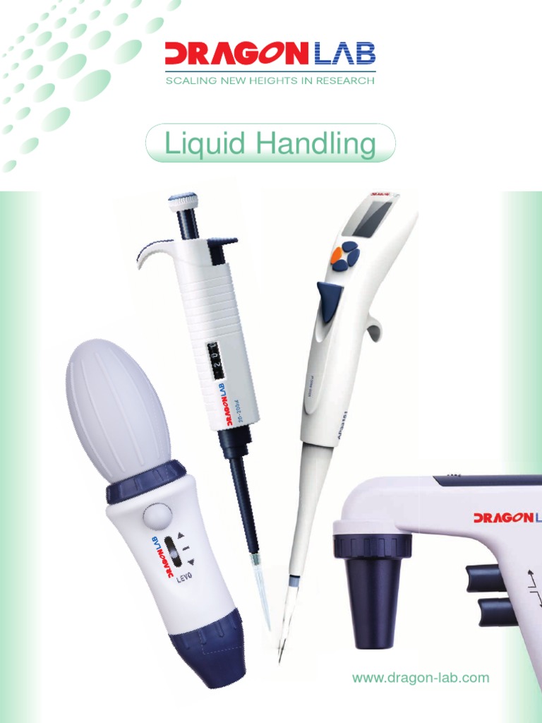 DragonLab Micropipette Overview | PDF | Nature