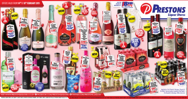 Prestons Advert | PDF | Rose | Alcohol
